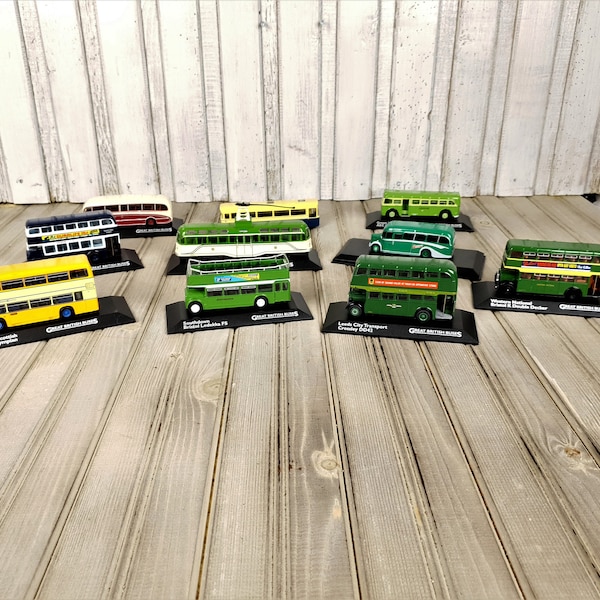Metal Buses Models - Etsy