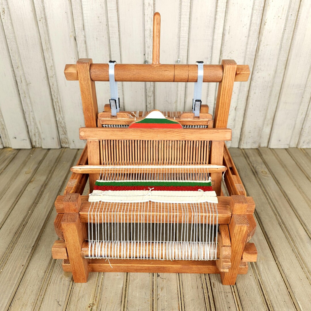 Antique Wooden Weaving Loom, Vintage Weaving Loom, Wooden Loom, Weaving ...