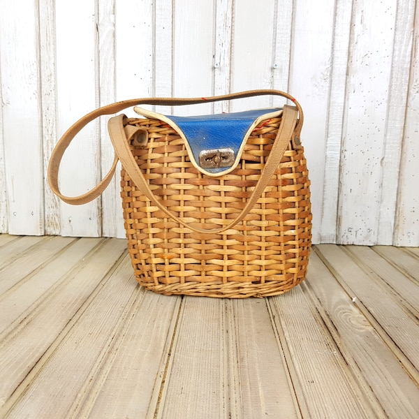 Wicker Basket - Etsy