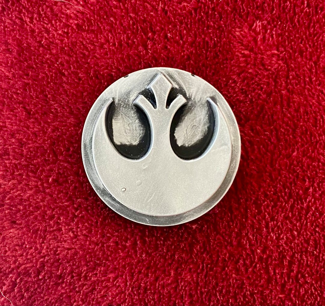 Star Wars Rebel Alliance Insignia Magnet Aged Silver Finish - Etsy