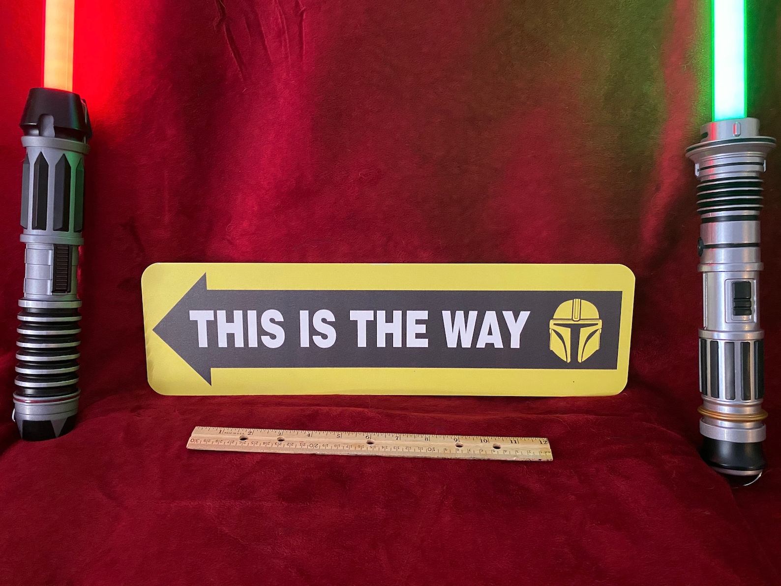 The Mandalorian This is the Way Aluminum Sign - Etsy