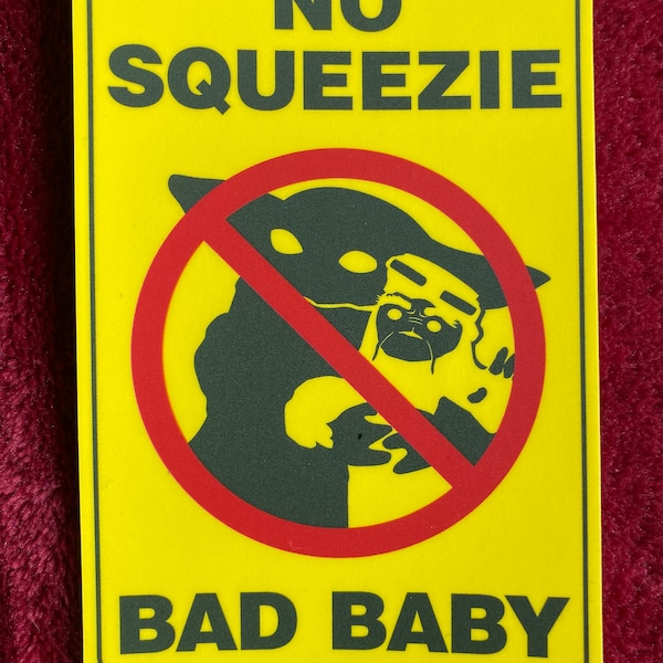 Bad Baby No Squeeze - Etsy UK