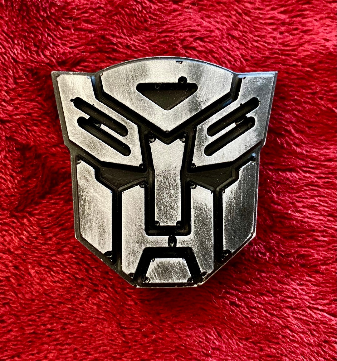 Transformers Autobot Magnet - Aged Silver - Etsy