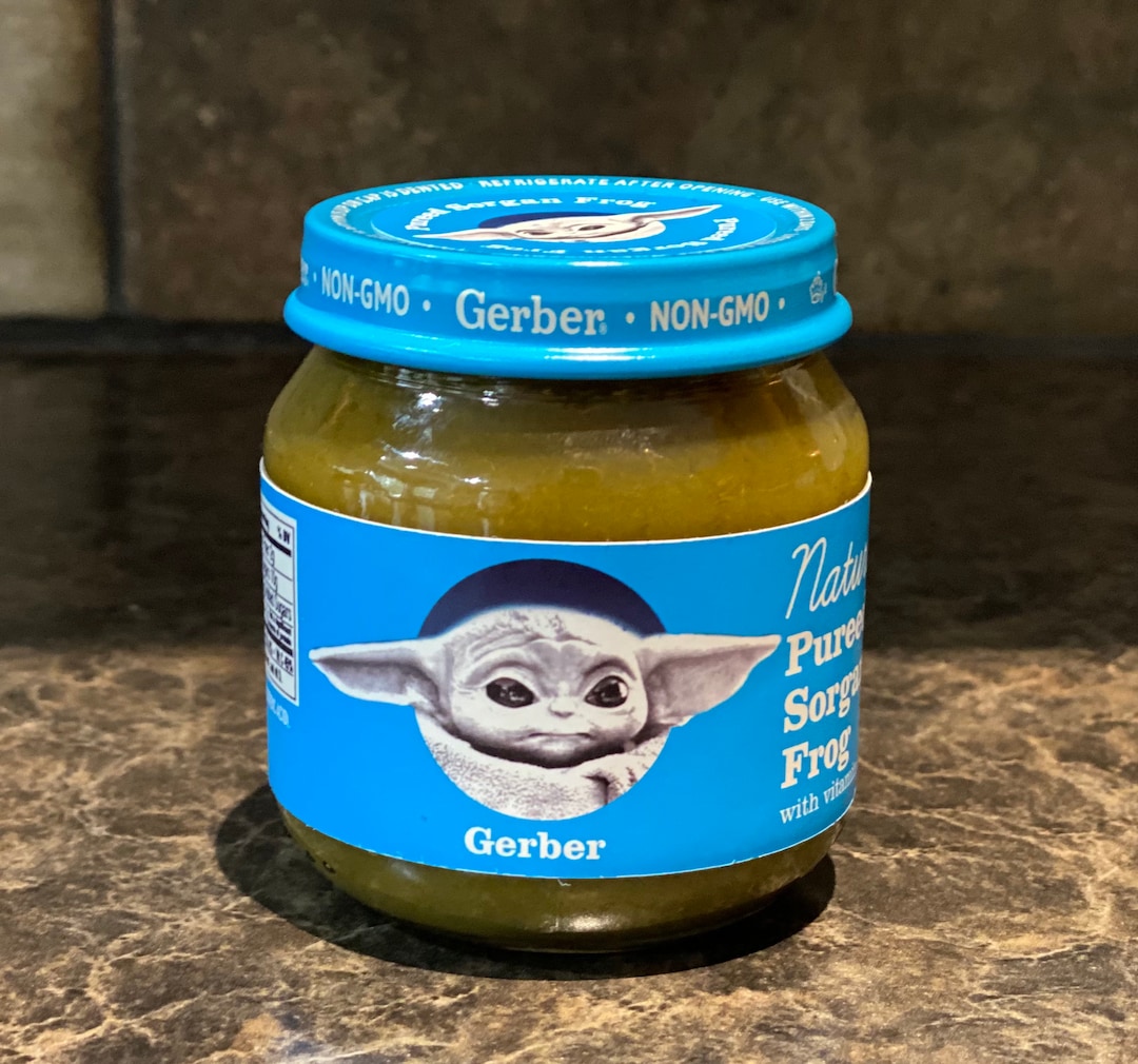 The Child / Grogu / Baby Yoda Sorgan Frog Baby Food- Star Wars the ...