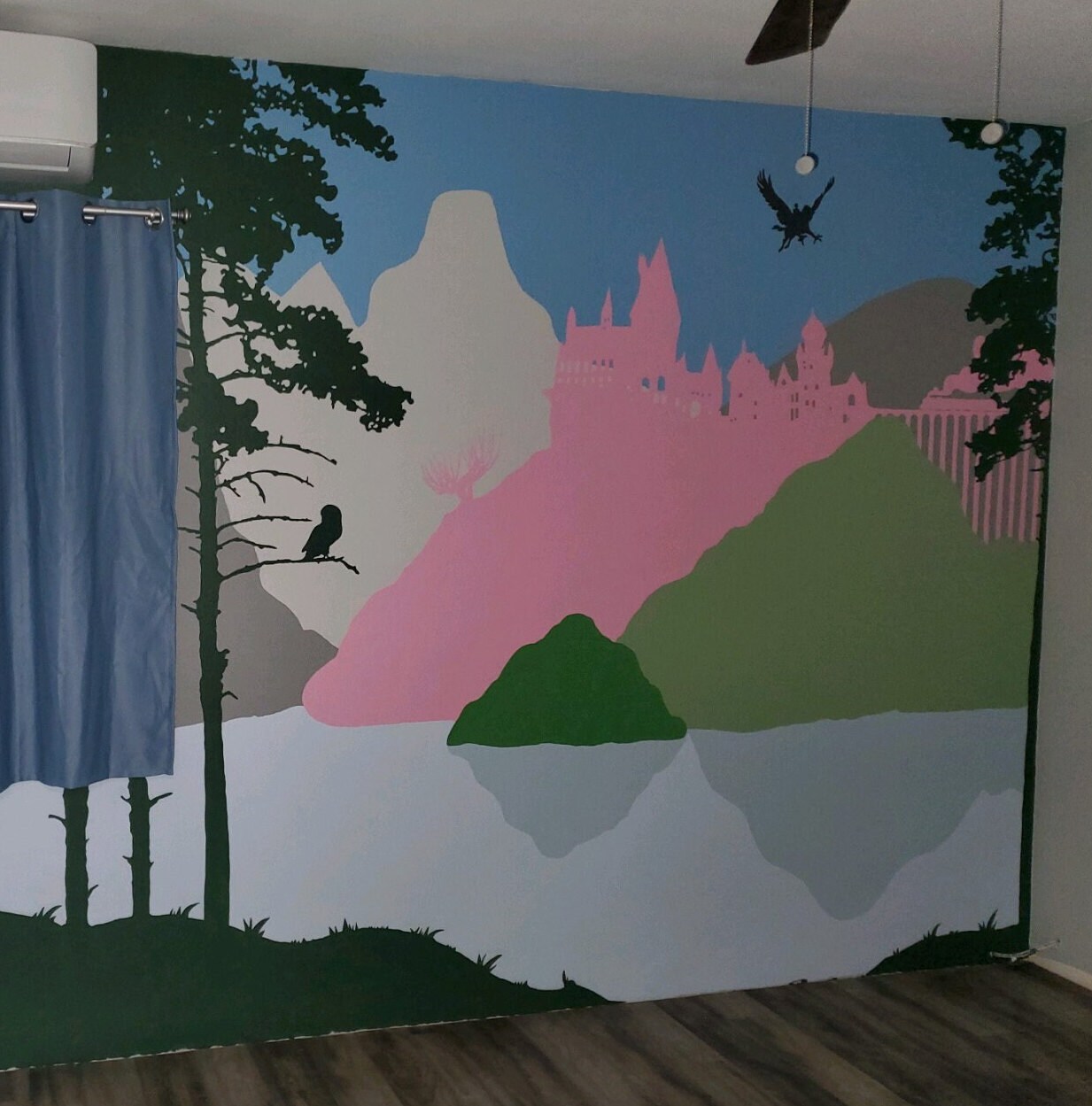 Wizard Forest Mural | Digital Download - Etsy