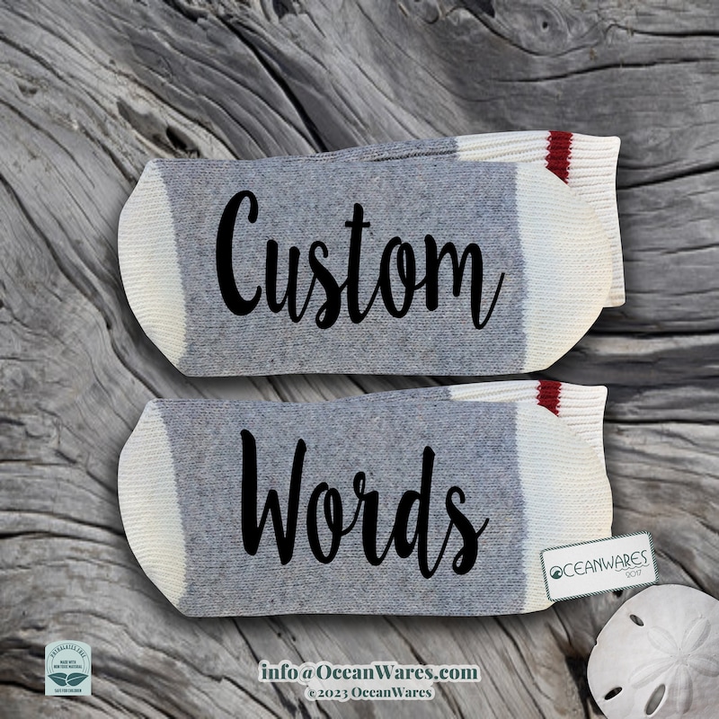 Socks With Sayings - Etsy