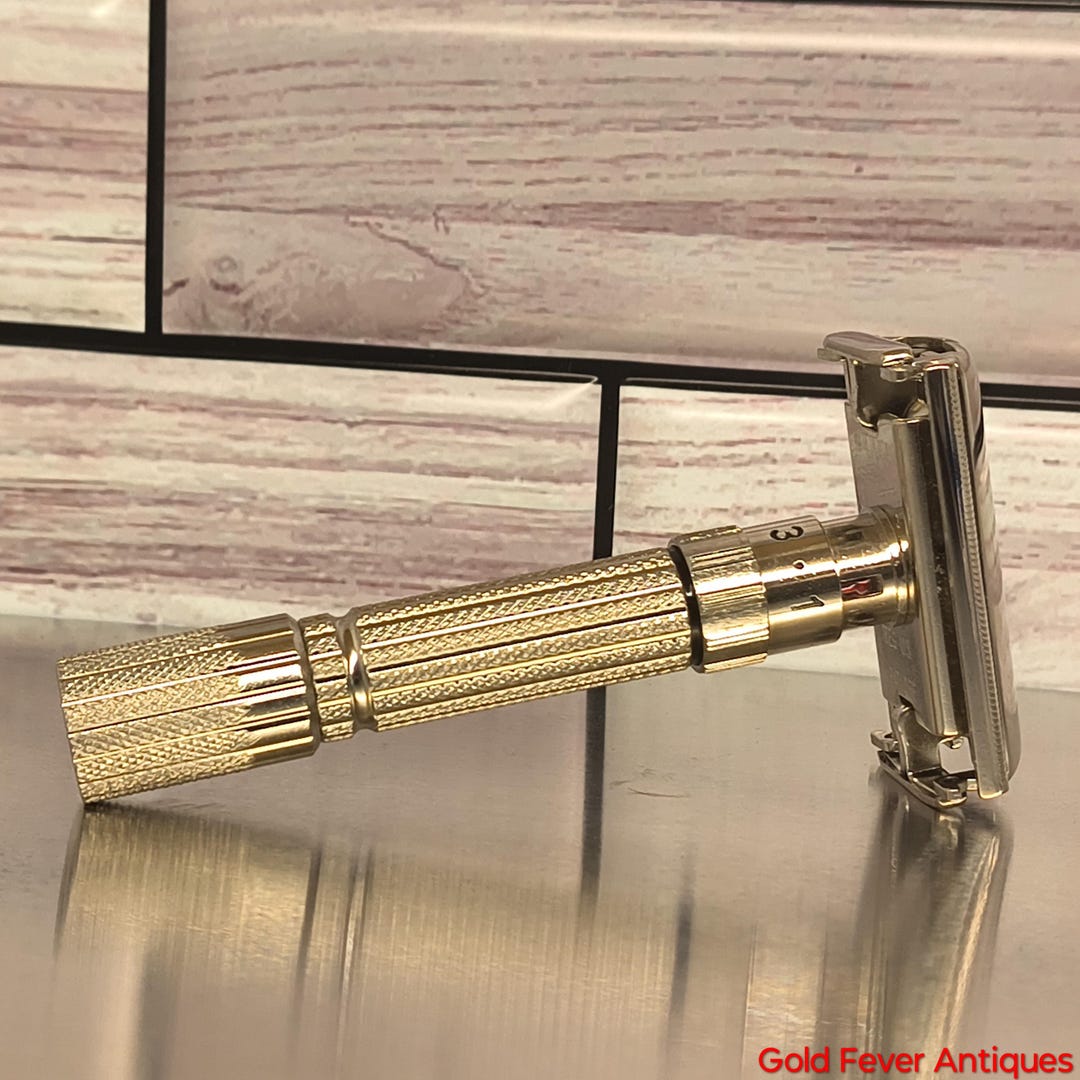 Gillette Fatboy G3 1961 Vintage Safety Razor Replated Mirror Nickel - Etsy