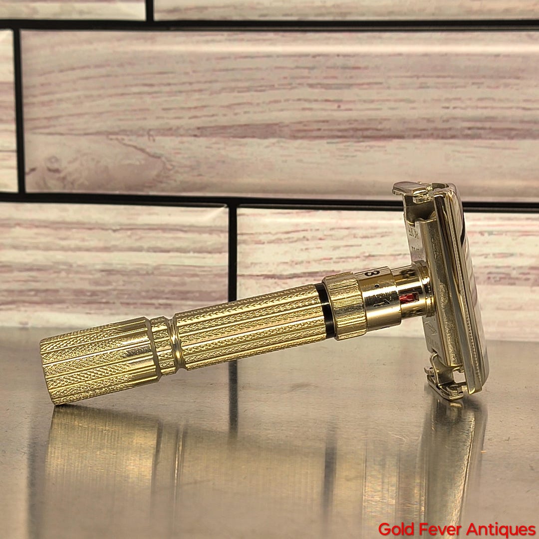 Gillette Fatboy E2 1959 Vintage Safety Razor Replated Mirror Nickel - Etsy