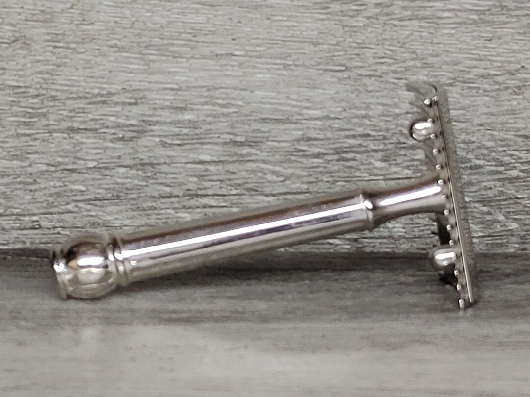 Gillette ABC Shell Pattern 3 Piece Razor 1914 Vintage Safety - Etsy