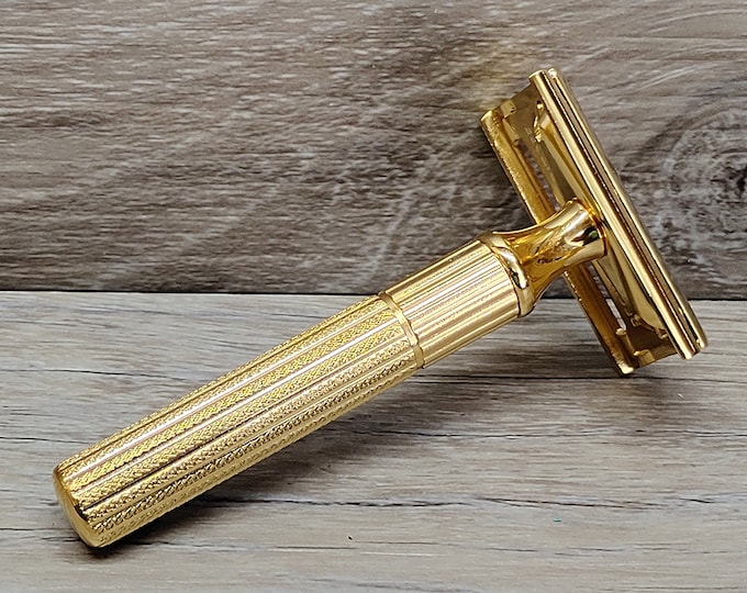 Gillette Fat Handle Post War Fat Handle Tech Vintage Safety Razor ...