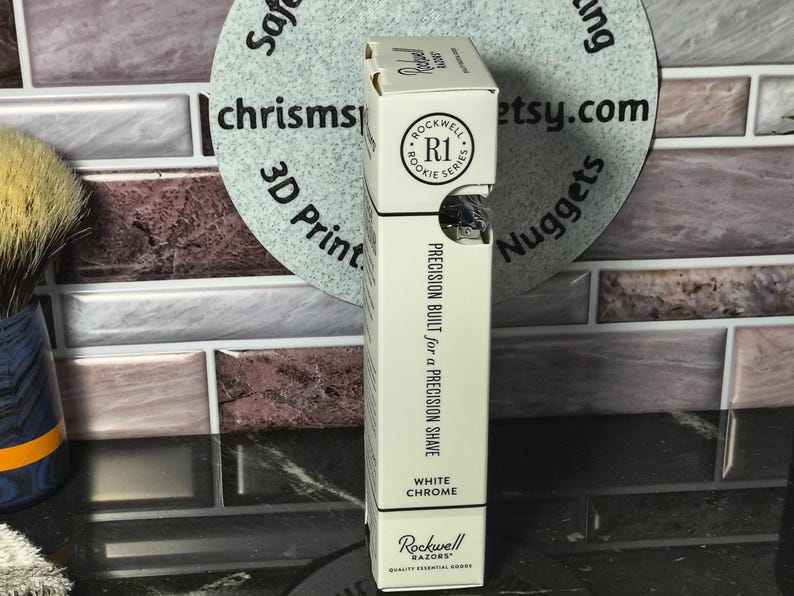 Rockwell R1 Safety Razor White Chrome With Case - Etsy