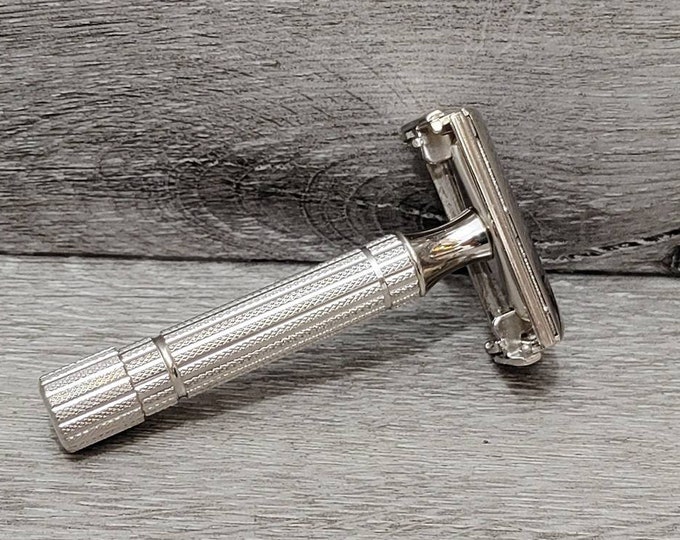 Gillette President A2 1955 Vintage Safety Razor in Palladium Handle ...