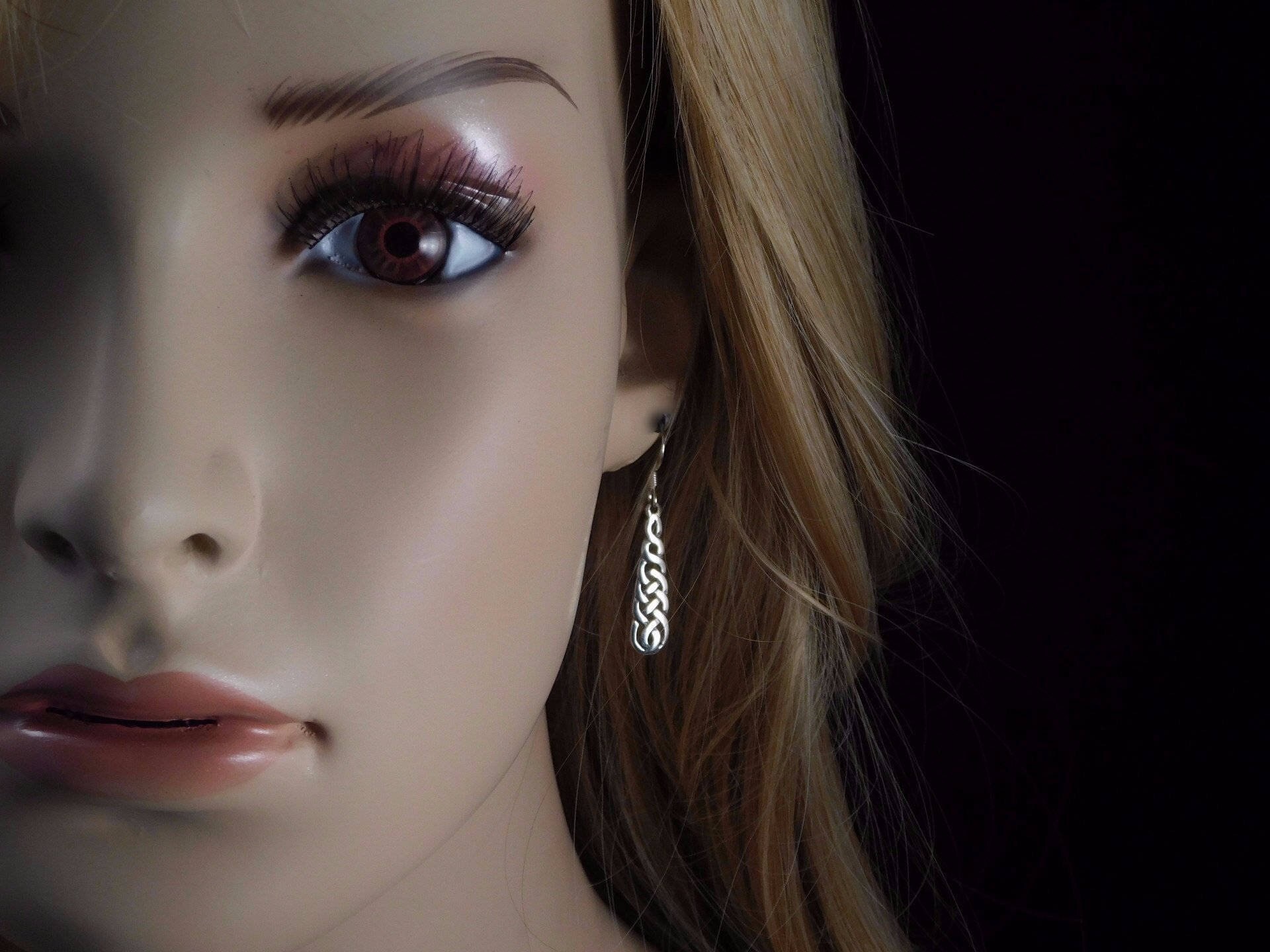 Celtic Irish Cascading Weave Earrings Irish Earrings Celtic - Etsy