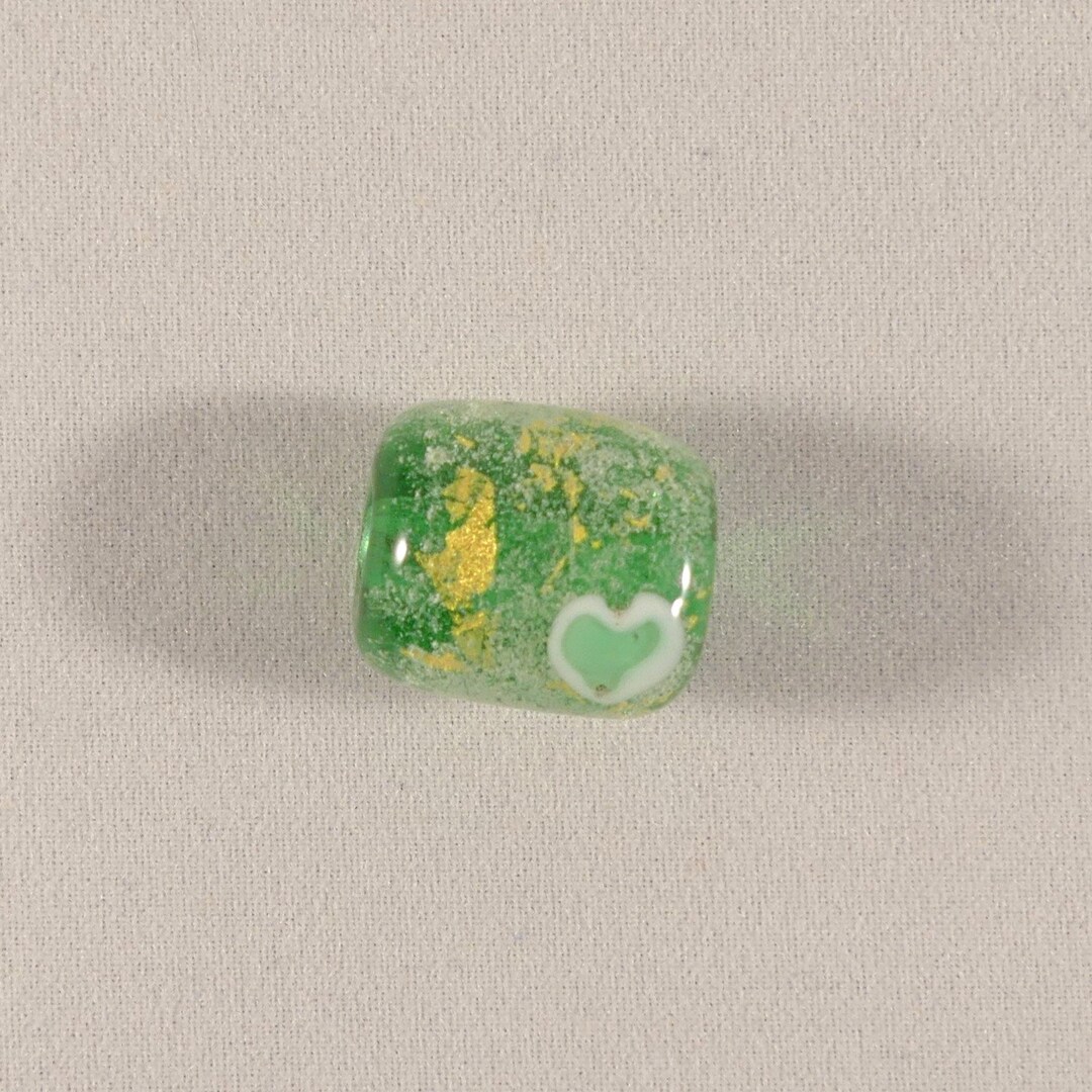 Cremation Bead With Gold and Heart or Rose - Etsy