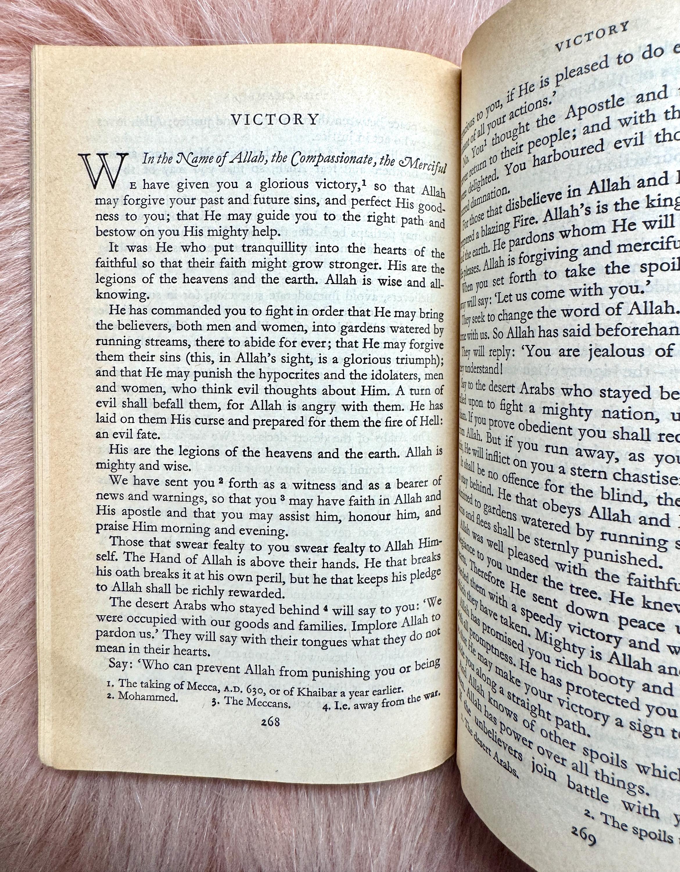 The KORAN; the Penguin Classics 1961 Translated by NJ Dawood; Vintage ...