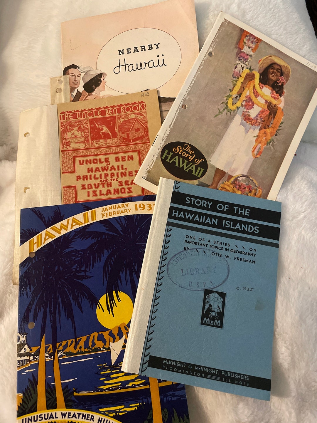 Beautiful Collection of Hawaiian Culture and History 17 Antique and ...