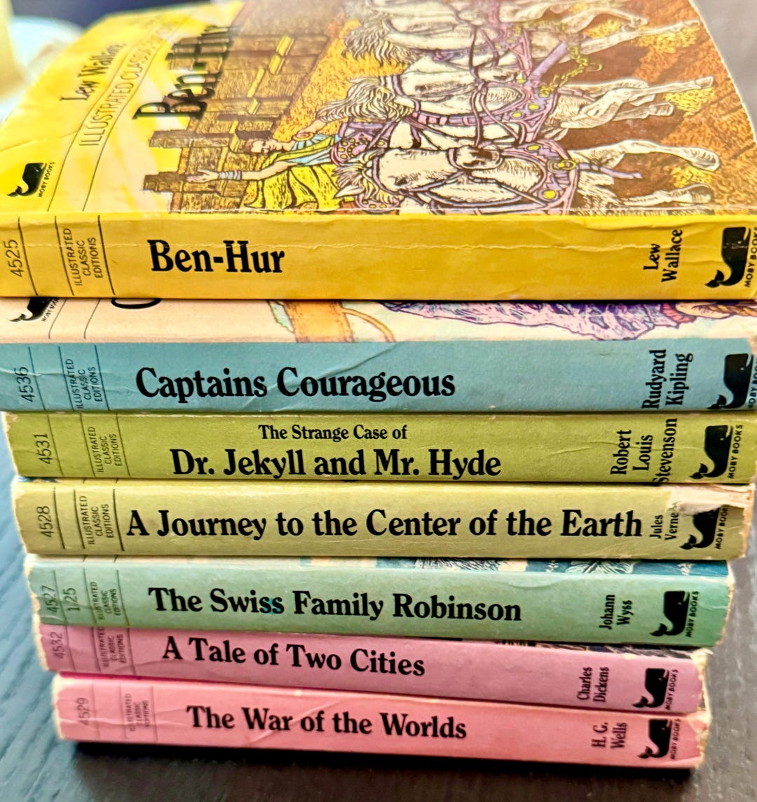 Illustrated Classic Editions; 7 Books in Total; Moby Books-playmore ...