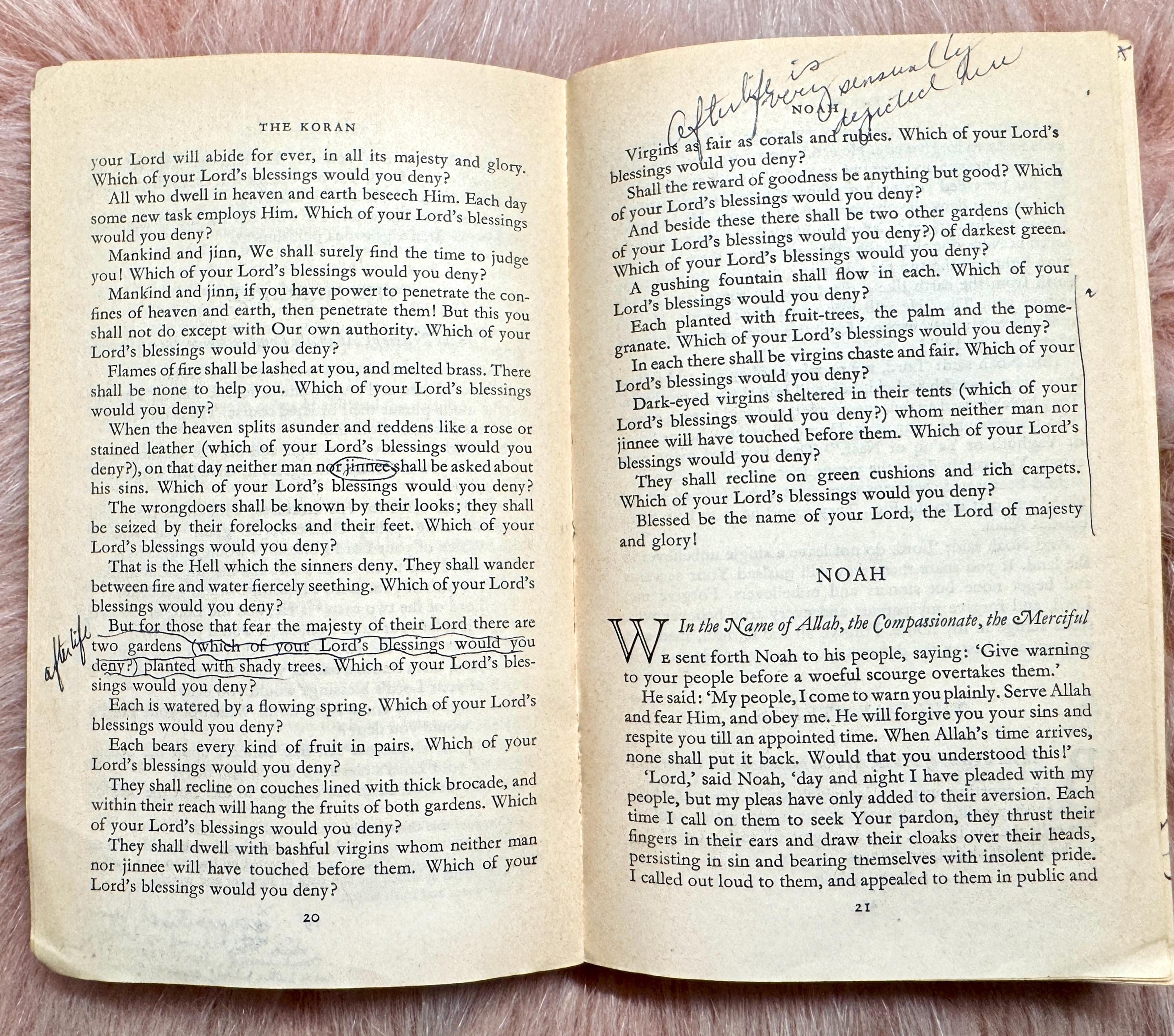 The KORAN; the Penguin Classics 1961 Translated by NJ Dawood; Vintage ...