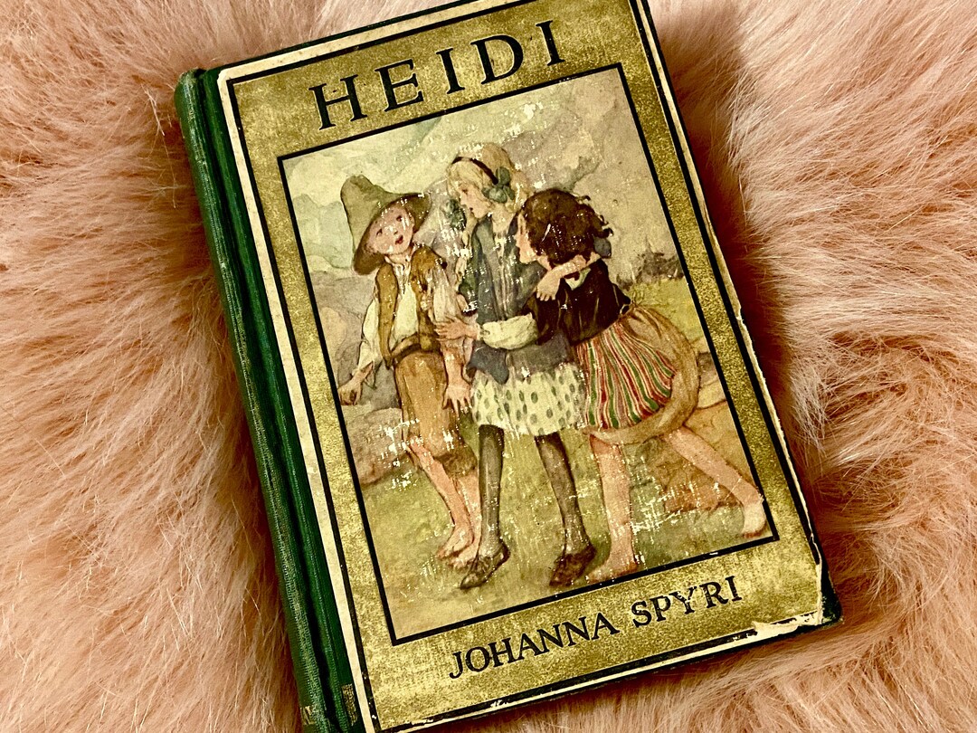 Heidi 1923 The Golden Books première édition Johanna Spyri - Etsy France