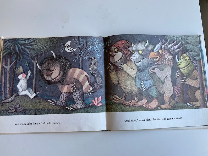 Where the Wild Things Are by Maurice Sendak 1st Edition 1963 ...