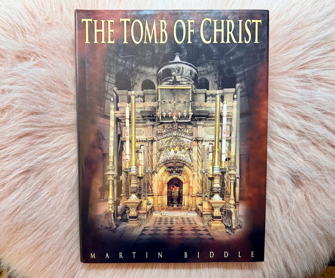 BEAUTIFULLY ILLUSTRATED, the Tomb of Christ by Biddle 1999; Holy ...