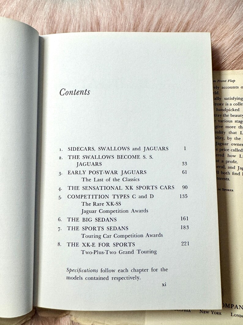 Illustrated Jaguar Car Book; the Jaguar Story by Wherry; 1967 First ...