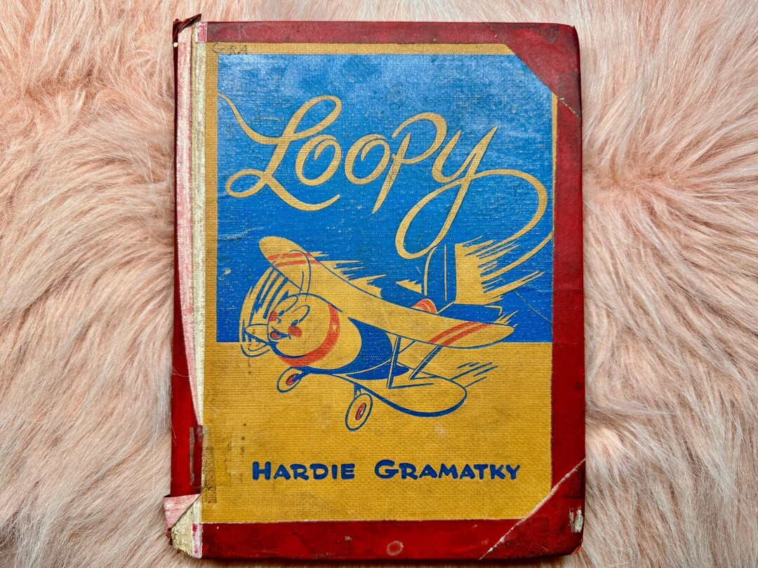 Antique Children's Book: Loopy by Hardie Gramatky Vibrantly Illustrated ...