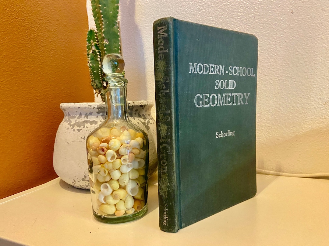 Modern-school Solid Geometry by Rolland R. Smith & John R. Clark; 1939 ...