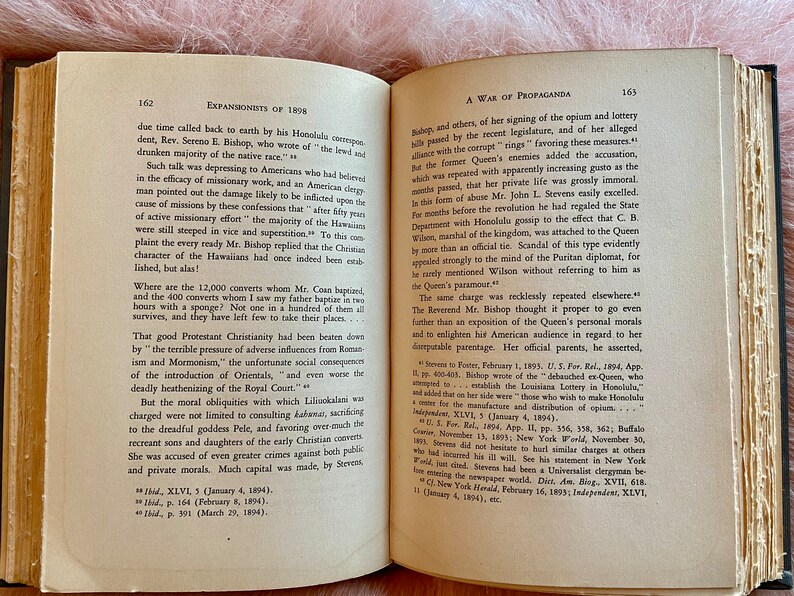 FIRST EDITION BOOK, Expansionists of 1898: Acquisition of Hawaii ...