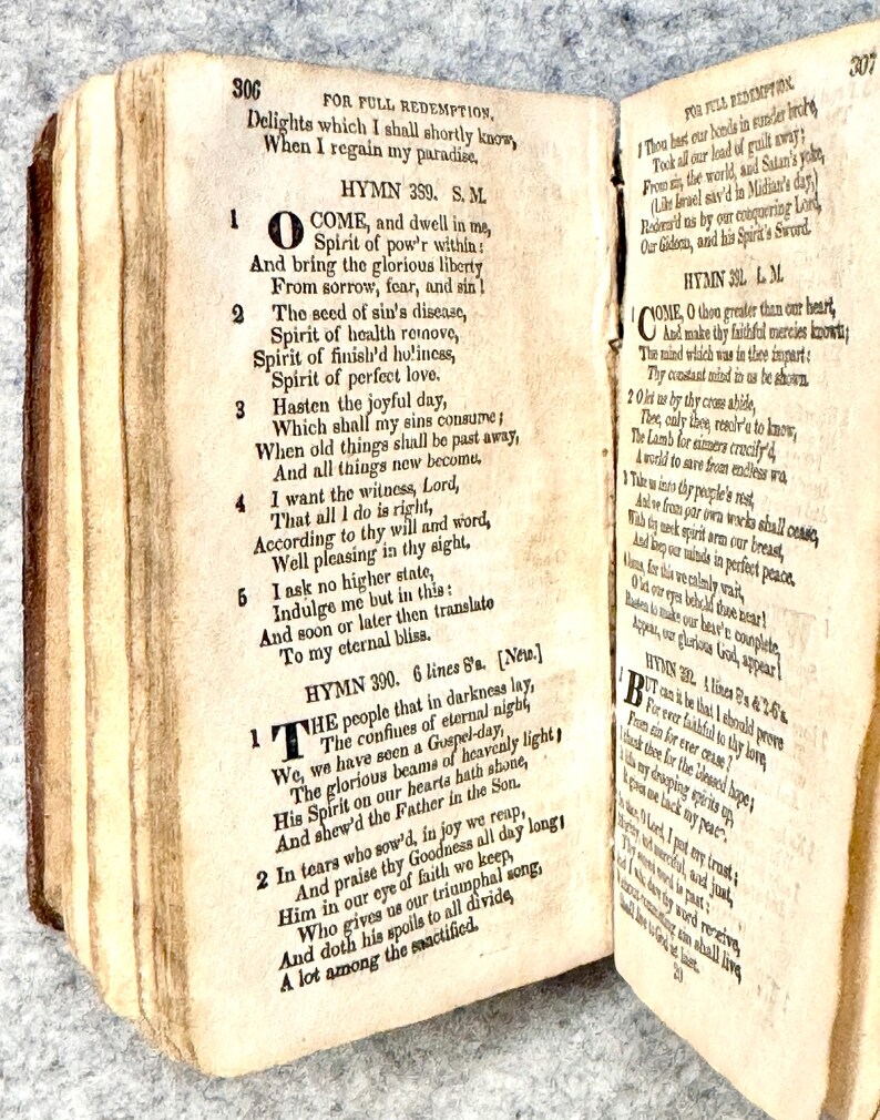 1831 Religion Song Book; A Collection of Hymns, Adapted to the Use of ...