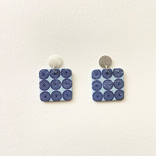 Mod Earrings - Etsy