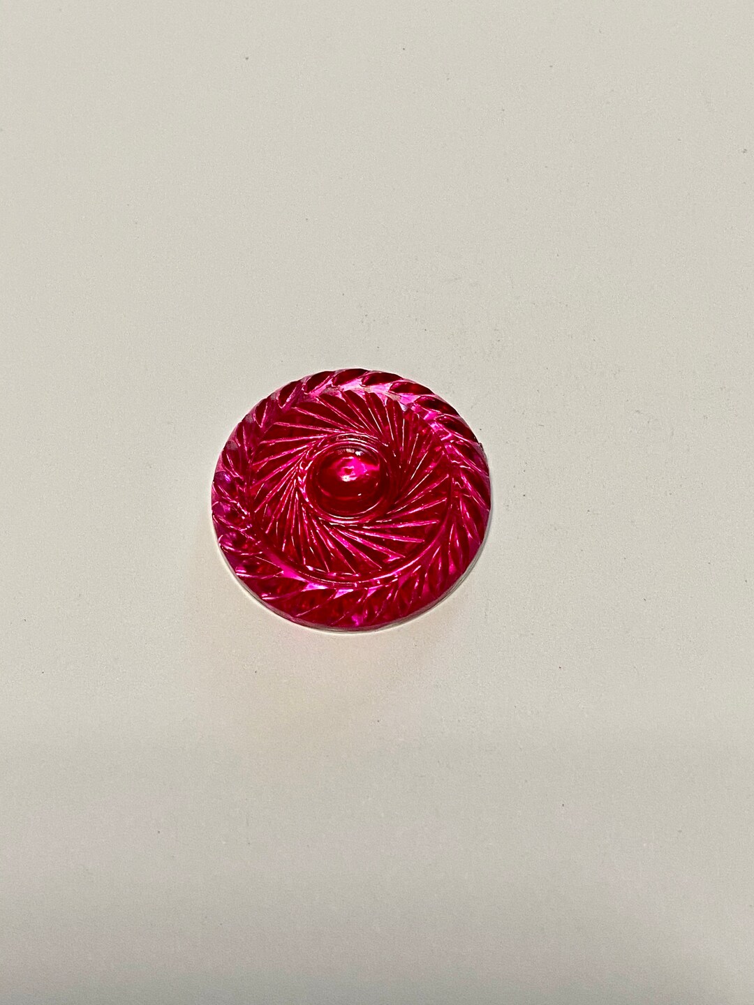 Vintage Pink Round Lucite Cabochon, Pink CAB, Children's Crafts, Kids ...