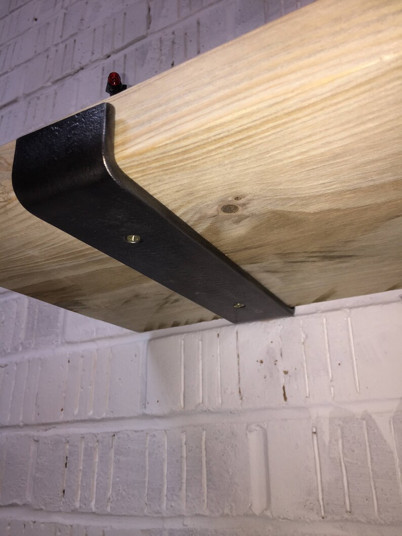 2 X Industrial Metal Shelf Brackets for Reclaimed Scaffold - Etsy