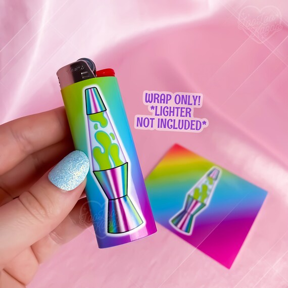 Lava Lamp Lighter Sticker Wraps Smoking Accessories Stoner - Etsy