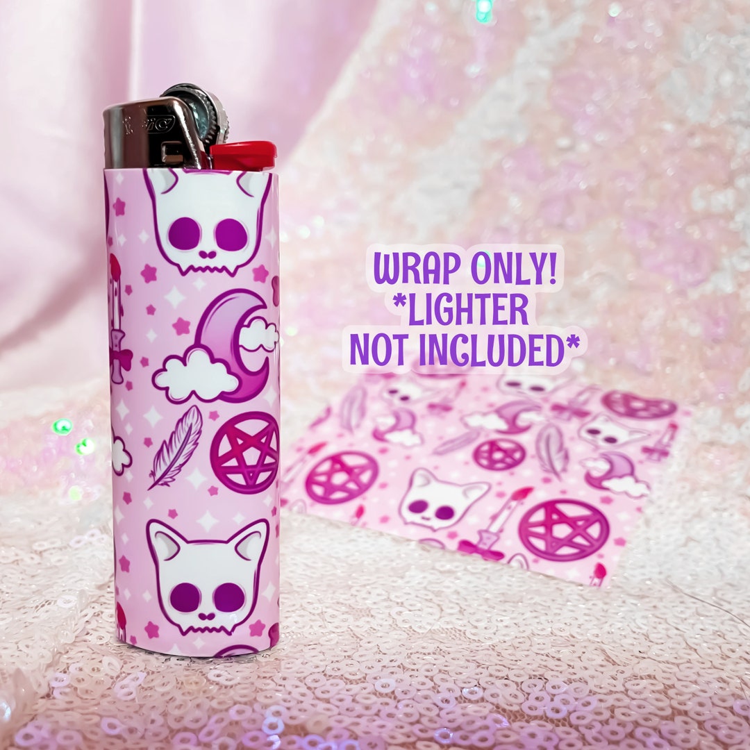 Pastel Goth Pattern Lighter Sticker Wrap Smoking Accessories - Etsy