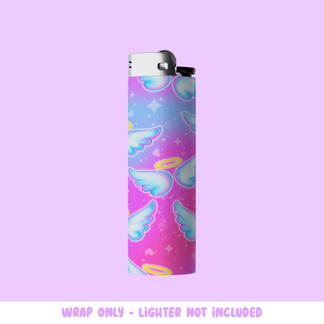 Angel Wings Sticker Wrap, LIGHTER NOT INCLUDED Girly Smoking ...