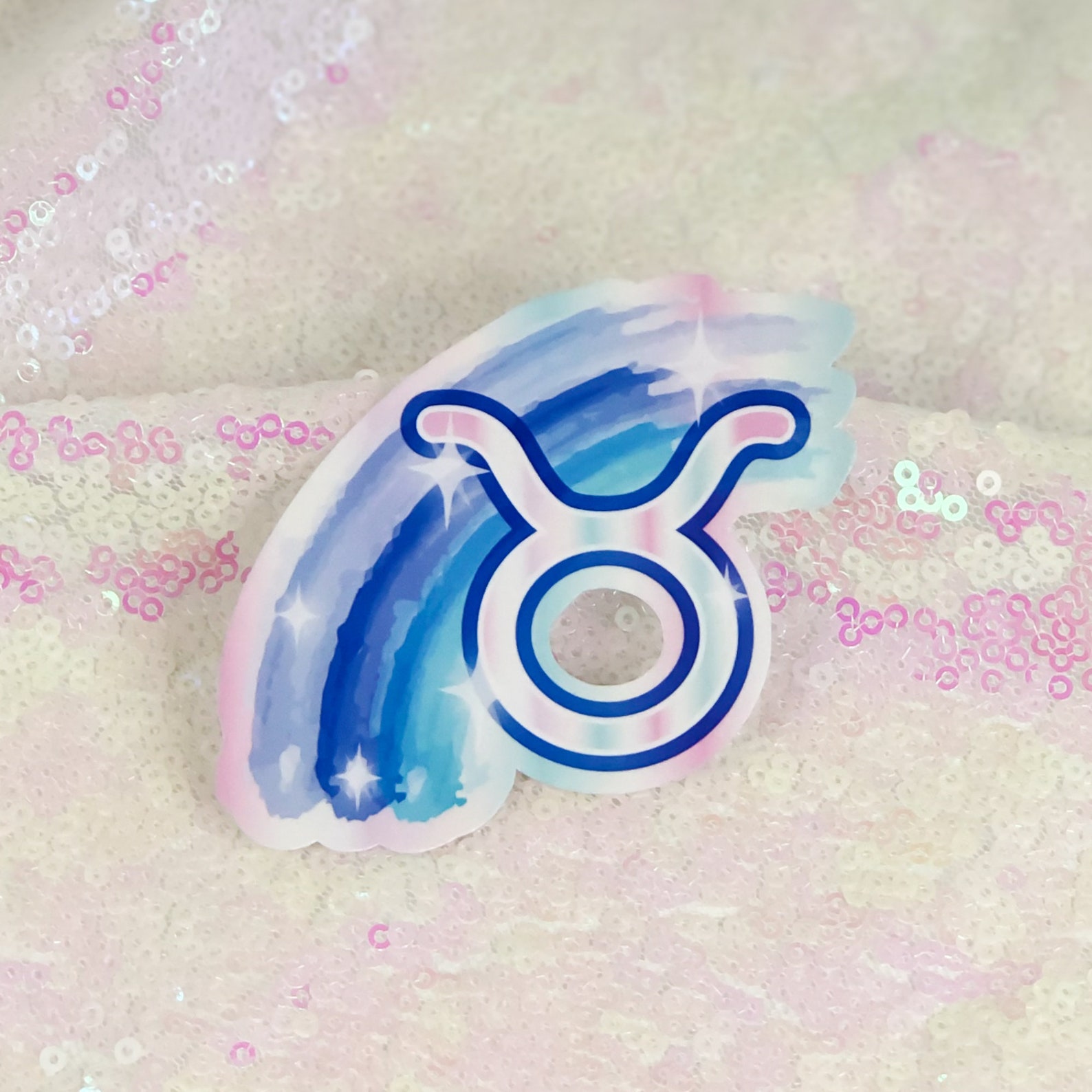 Taurus Zodiac Vinyl Sticker Pack Aesthetic Stickers Cute | Etsy