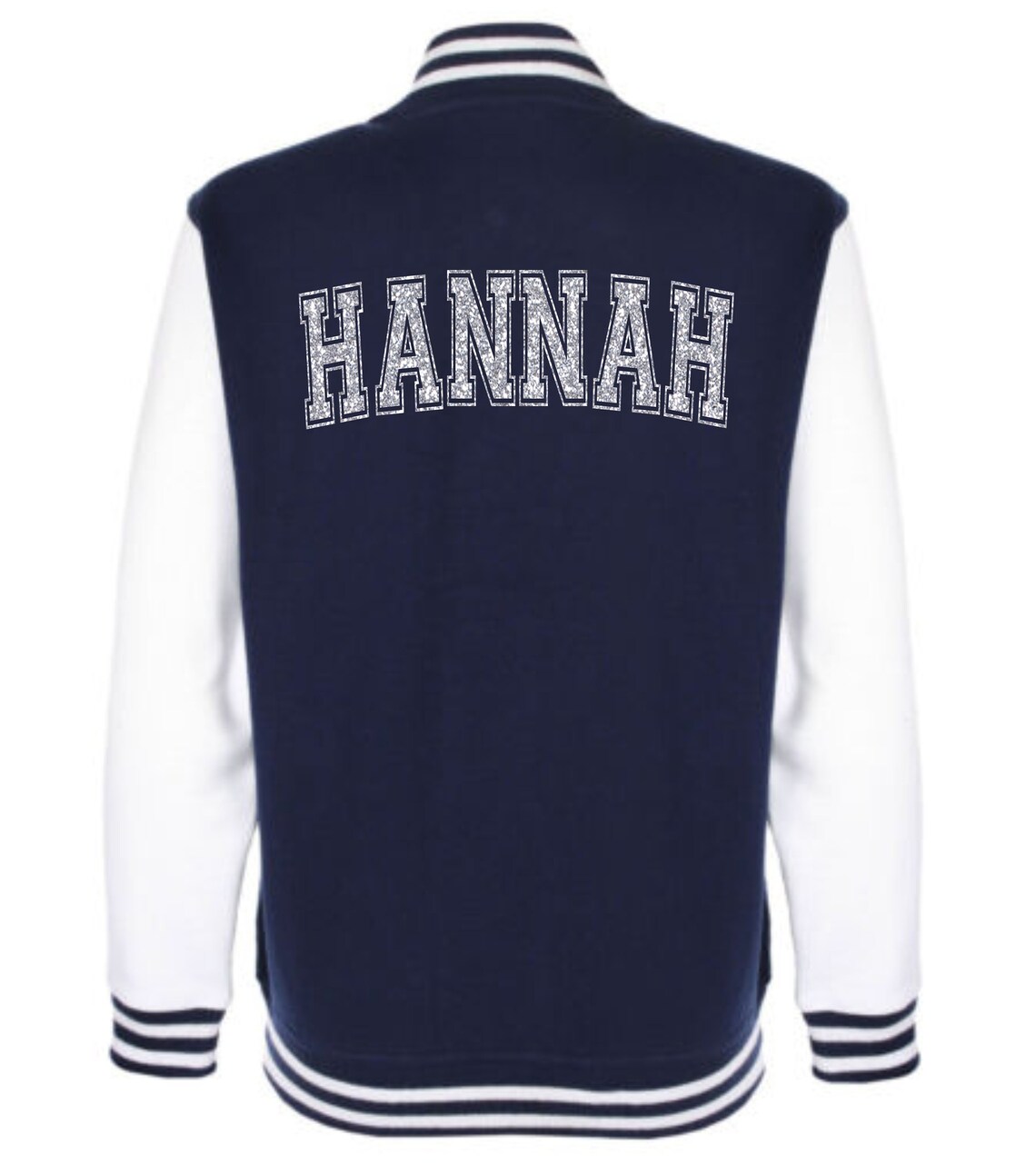 Personalized Varsity Jacket With Initial and Name in Sparkling - Etsy