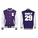 Personalized Initial, Name and Number Varsity Jacket, Letterman Jacket ...