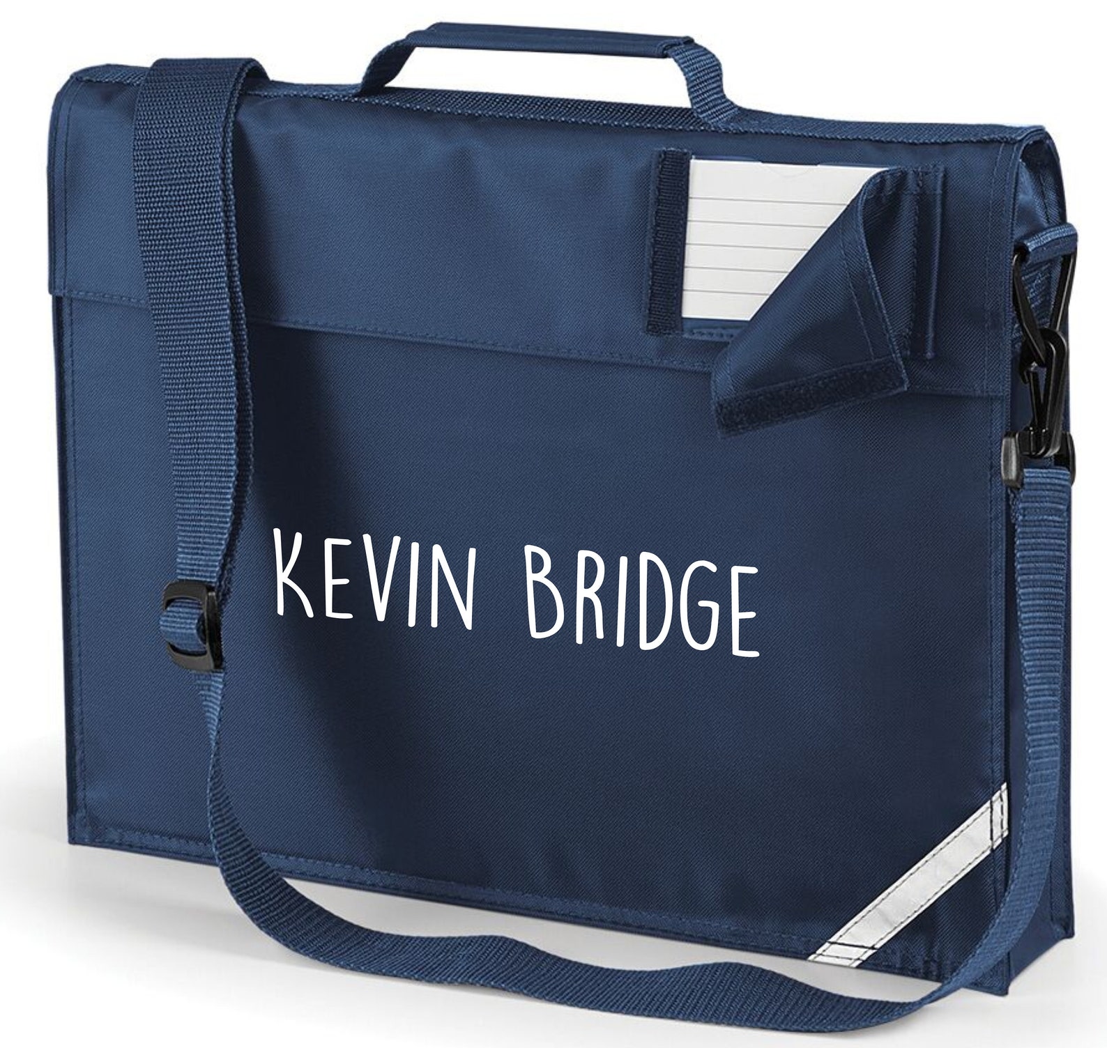 Personalised Named Book Bag With Straps | Etsy