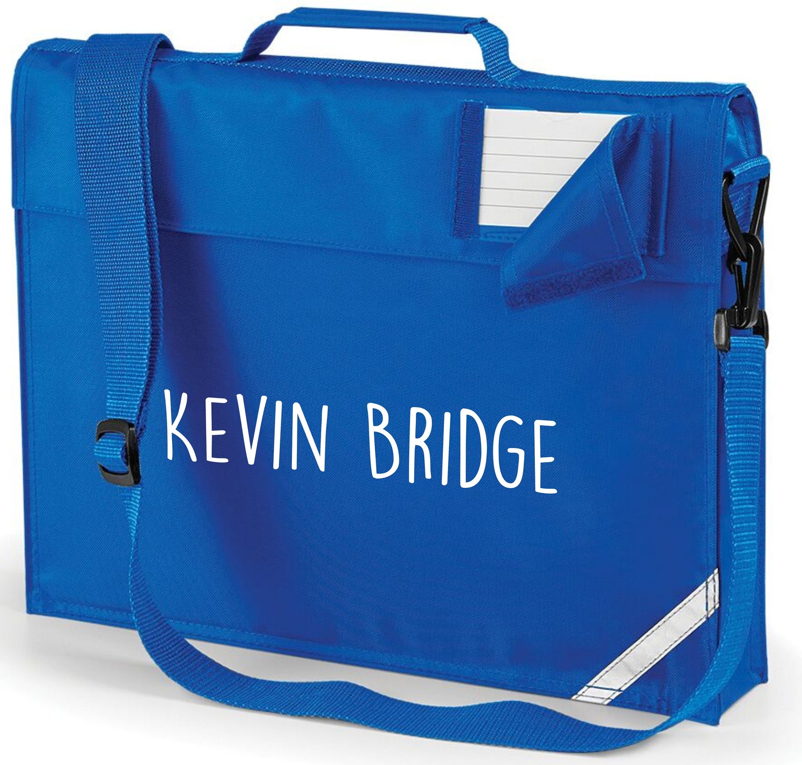 Personalised Named Book Bag With Straps | Etsy