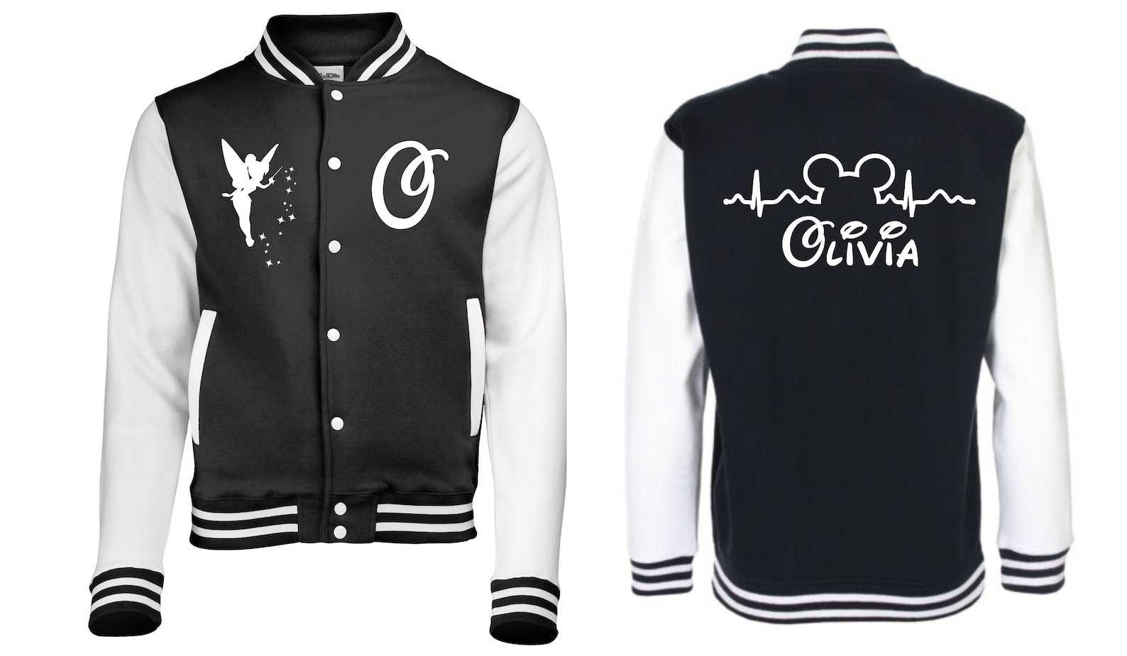 Personalized Disney Varsity Jacket Letterman Jacket With Name | Etsy