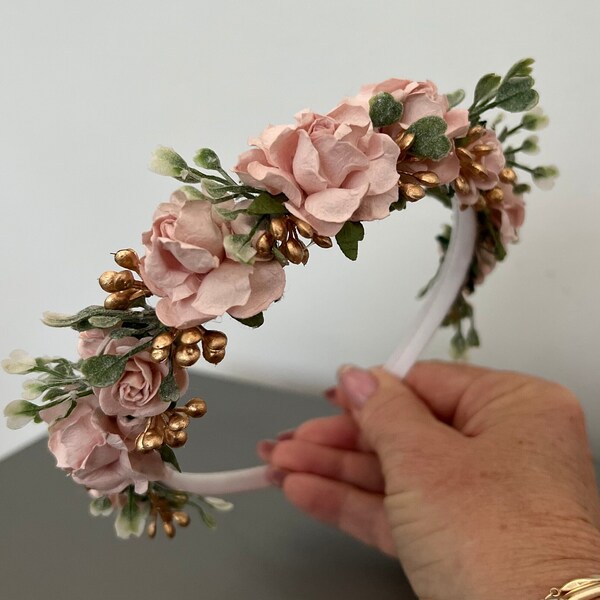 Flower Headband - Etsy