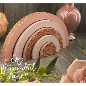 Mdf Rainbow 5 Piece Freestanding Rainbow Decor Rainbow - Etsy