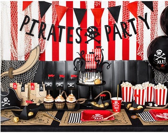 Anchor Garland, Anchor Banner, Nautical Themed Party, Ocean Party Decor ...