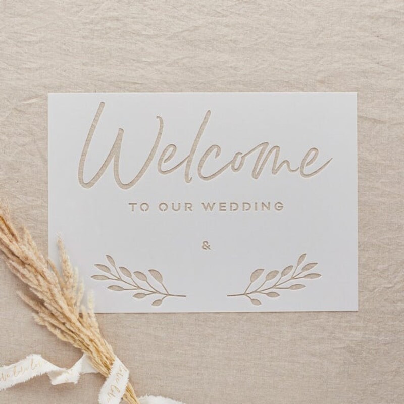 Wedding Stencils - Etsy
