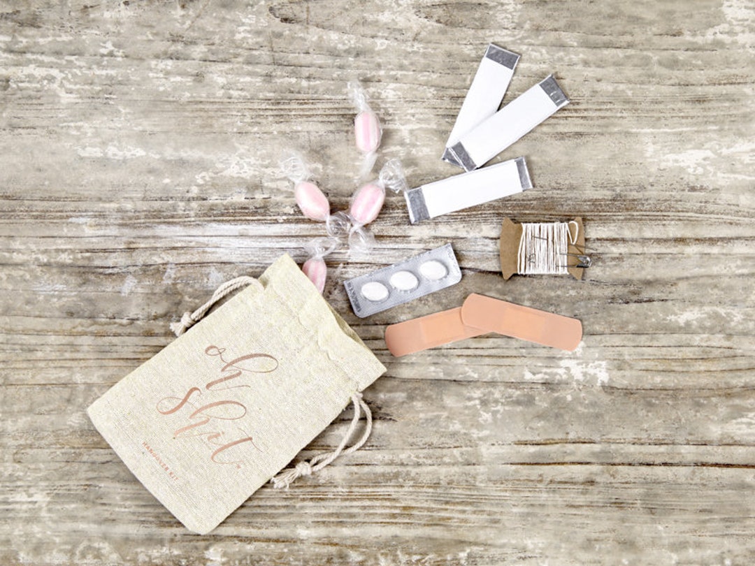 Hangover Kit Bags Hen Party Hangover Kit Hangover Party - Etsy