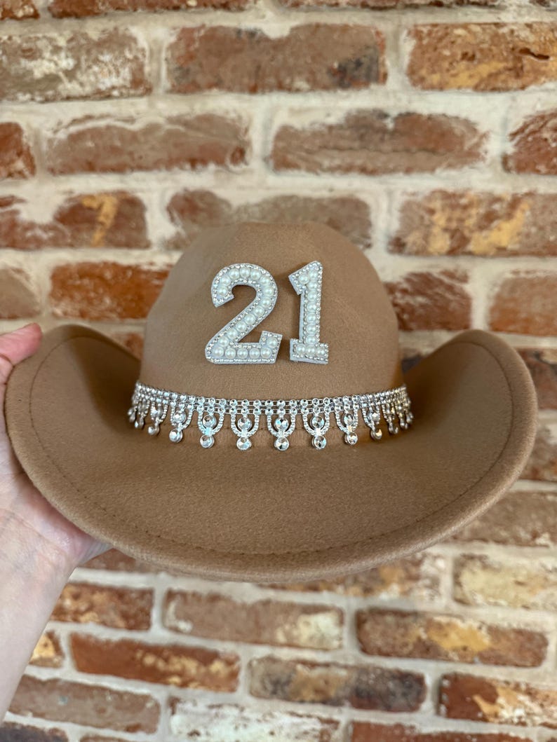 Birthday Cowboy Hat, 40fest, Festival Hat, Birthday Hat, Milestone ...