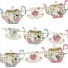4m Teapot Party Bunting, Alice in Wonderland Theme Party Decorations ...
