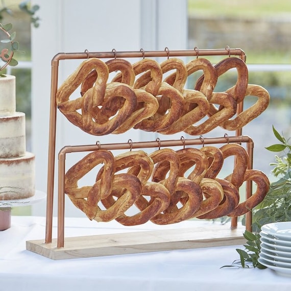 Copper Pretzel Display Stand Pretzel Display Pretzel Bar | Etsy